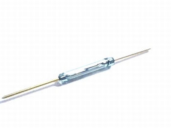 Reed switch SPST 100V, 10W, 0,25A - 12x1,9mm